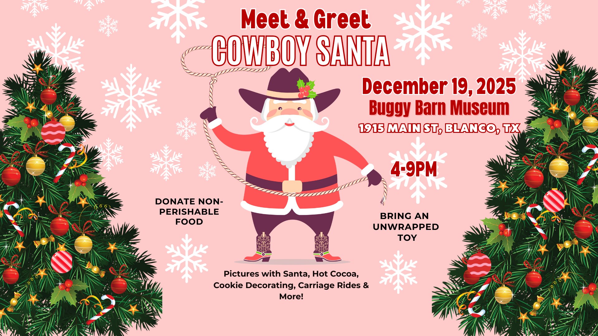 Events in Blanco, TX - Just a Hill Country Drive Away